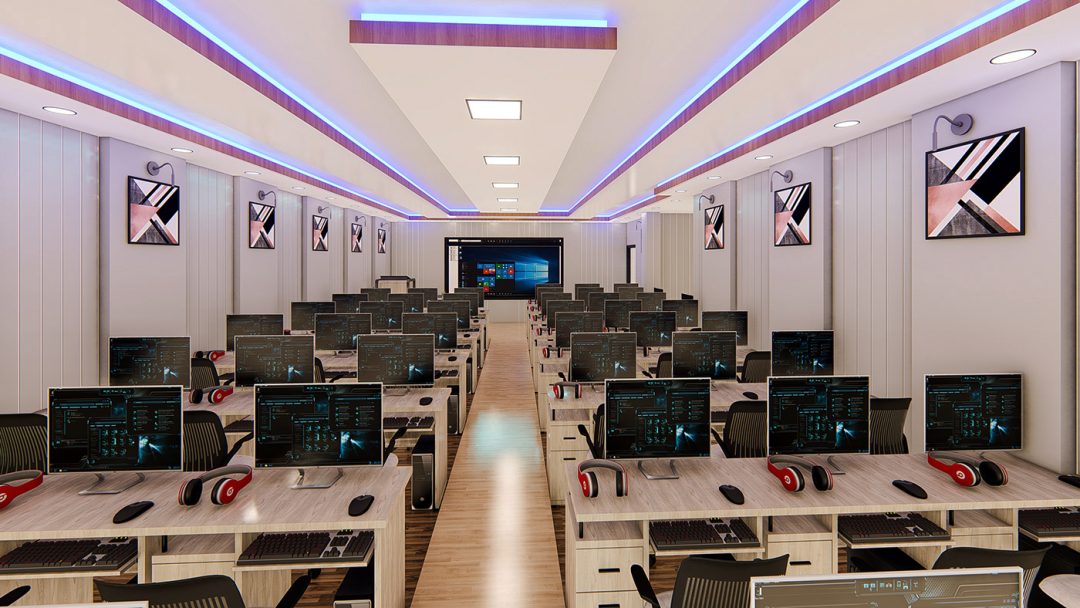 Smart Computer Lab - Private College - Pondicherry - HiTech Lab Solutions
